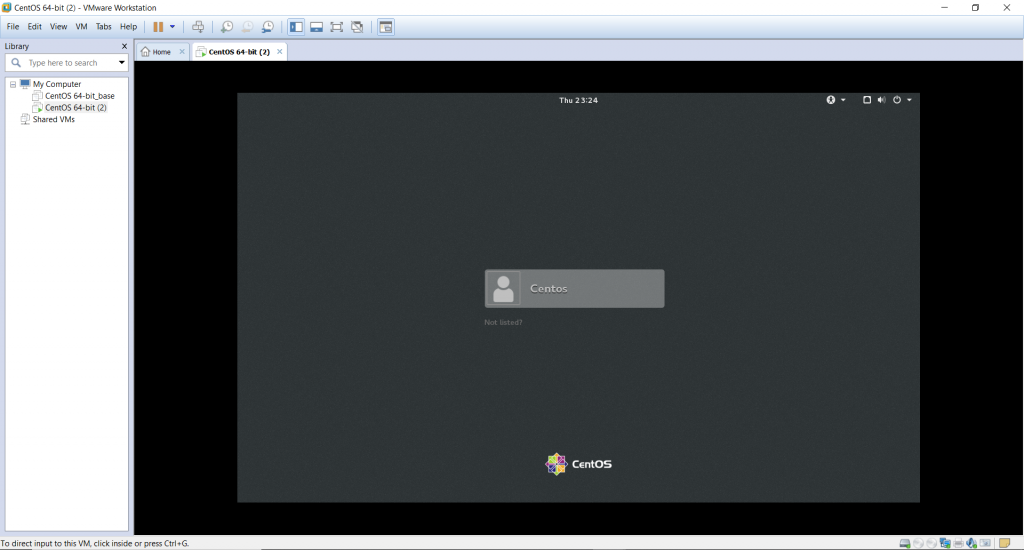 Installing CentOS 7 in Vmware Workstation Pro – LogicTronix